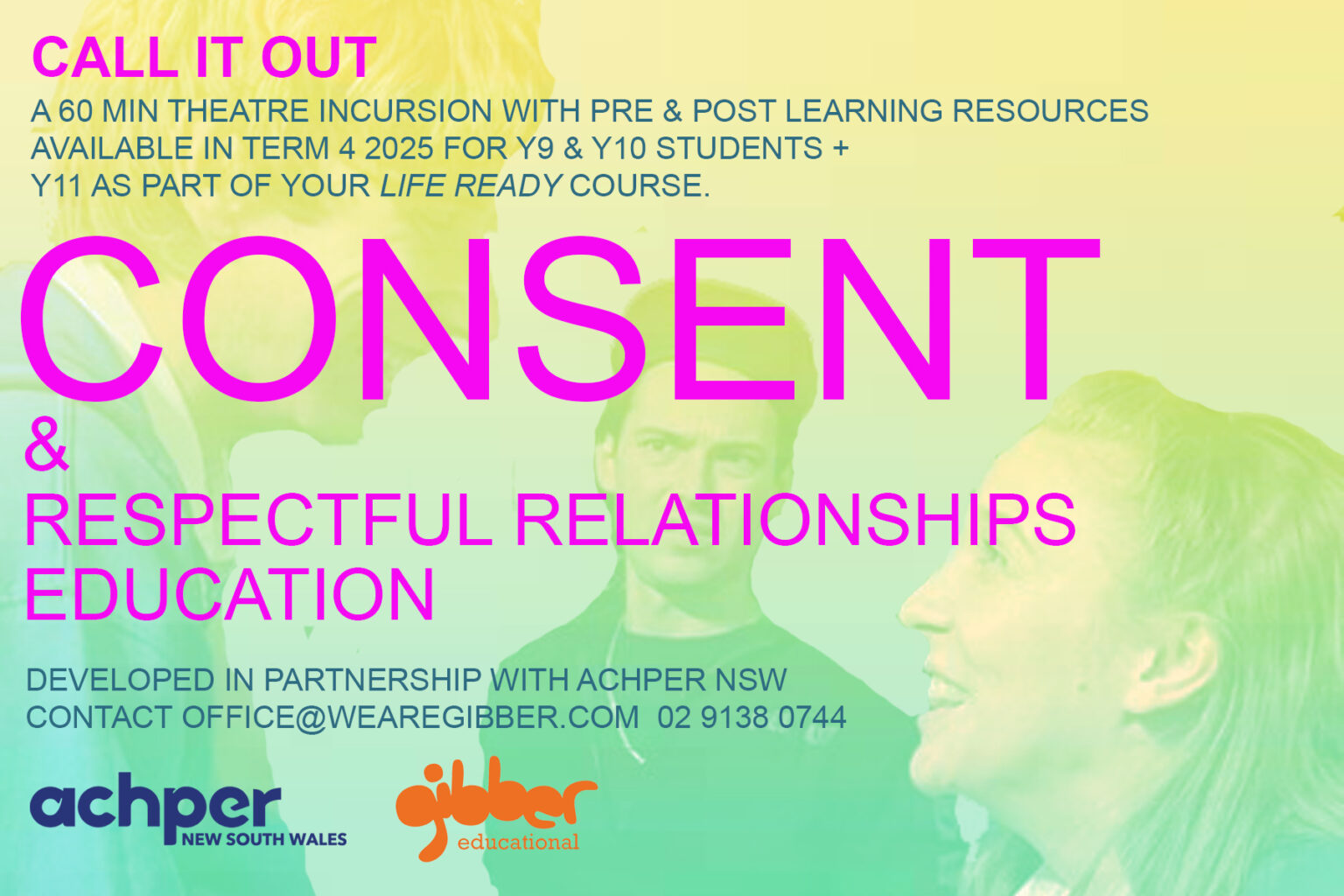 Call It Out – Consent and Respectful Relationships Program for Schools